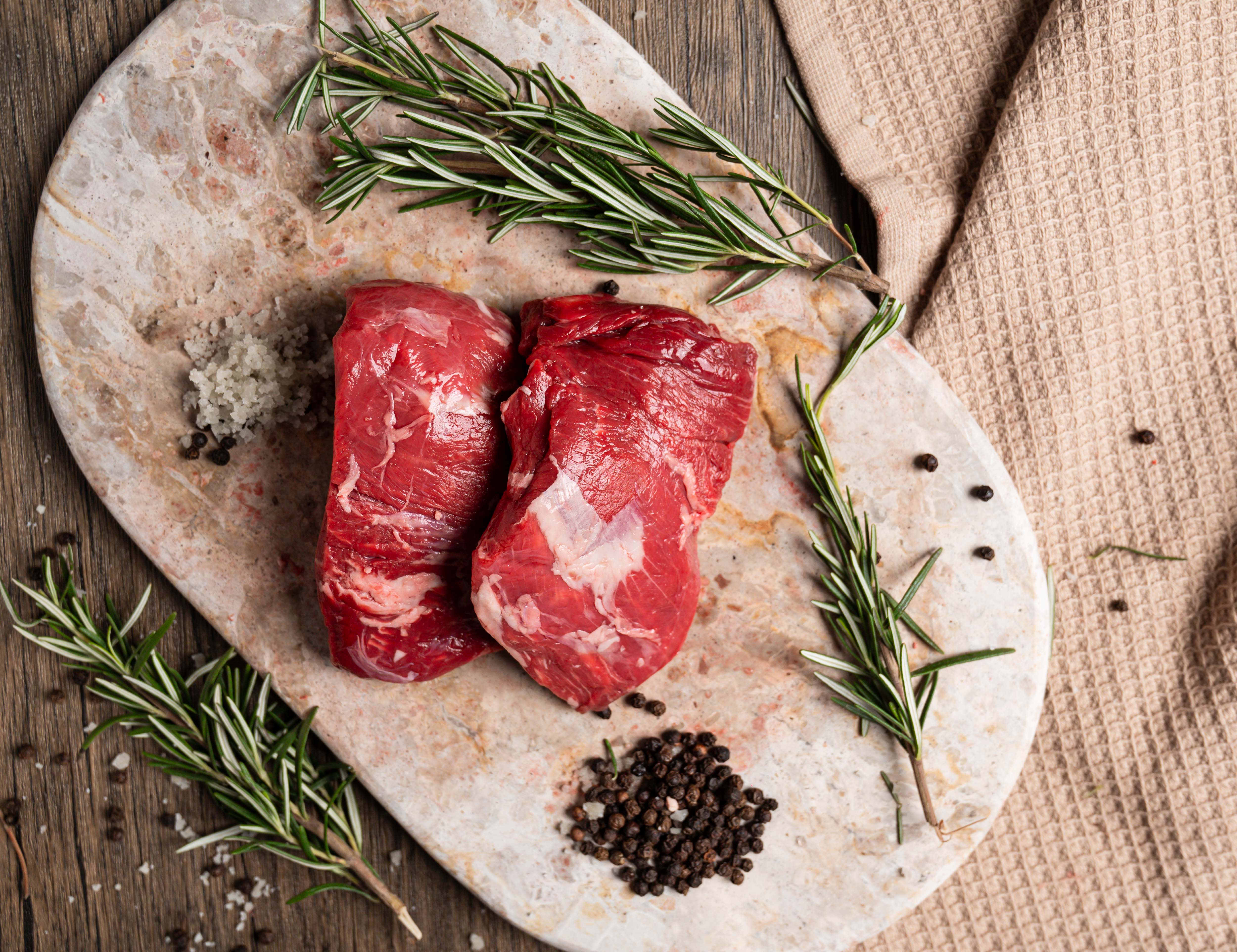Grass Fed Eye Fillet Steak (2 Pack) ~400g – Dandaraga Springs